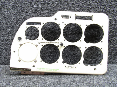 Beechcraft BE-35 Upper Left Instrument Panel Assembly For Sale