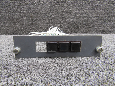 96182 (Alt: 4766-123) Eaton Annunciator Push Switch Set of 3 with Mount ...