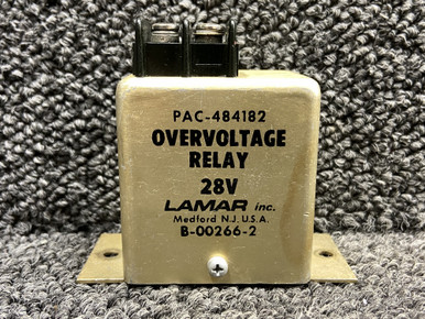 B-00266-2 (Alt: 484-182) Lamar Overvoltage Relay (28 Volts)