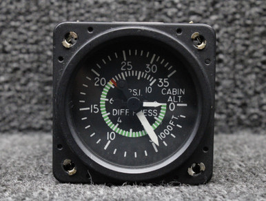 3000 (Alt: 27-84253-1) United Instruments Cabin Altitude and ...