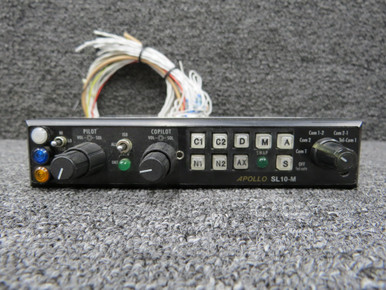 430-6060-20 Apollo SL10 Audio Selector Unit with Modifications and Tray