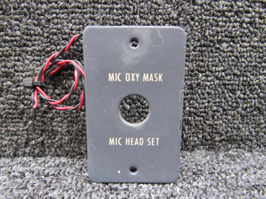 9914237-1 Cessna Citation III 650 Lighted Microphone Select Panel For Sale