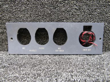 9914238-2 Cessna Citation III 650 Lighted Oxygen and Microphone Panel ...