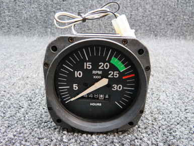 S3329-6 Cessna Superior Labs Tachometer (Hours: 1448.0 / Volts: 28)