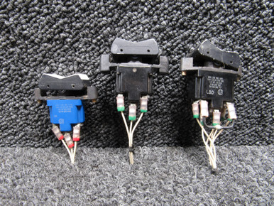 IAI 1124 Rocker Switches (Set of 3) For Sale