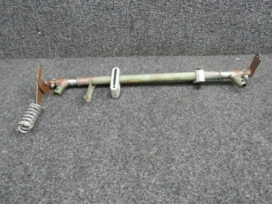 0310107-10 Cessna 195 Rudder Pedal Bar LH W/ Bar Ends & Spring