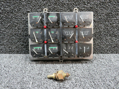 C669503-0105 Cessna 337 Instrument Cluster W/ Probe (Volts: 28)