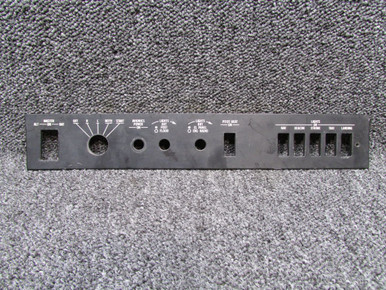 0713577-2 Astronics Corp Lower Instrument Switch Panel Left Hand