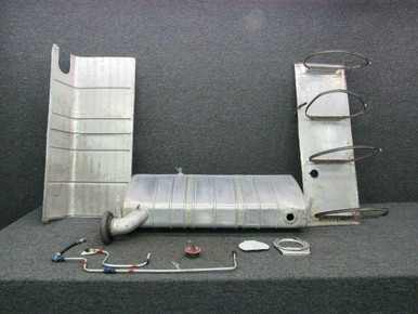 35-511A Beech B35 Auxiliary Gas Tank Kit W/ Covers, Straps, & Cap