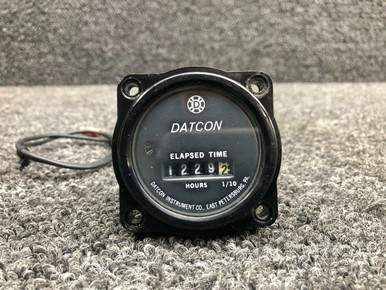 773E Datcon Hour Meter Indicator (Hours: 1229.2) (4-40V)
