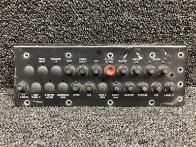 Mechanical Products Push Button Circuit Breaker Panel Assembly