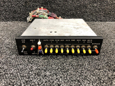 Radio Systems Tech Audio Selector Panel with Mounting Tray For Sale