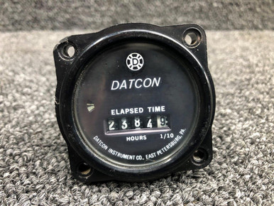 32658-002 (ALT: 550-530) Datcon Hour Meter Indicator (4-41V, Hours: 2384.9)