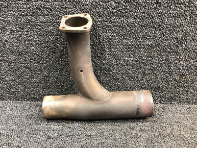 96-950002-7 Continental LH Center Exhaust Riser No. 4 has Probe Hole