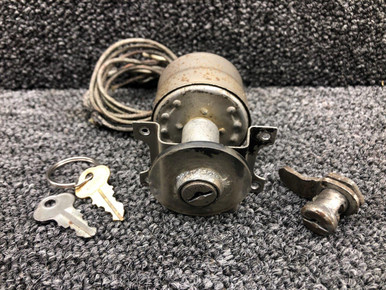 32670 (ALT: 0413125) Cessna 170 Ignition Switch Assembly W/ Lock & Key Set