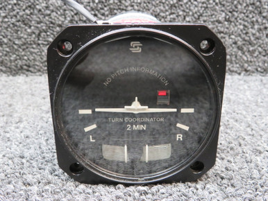 6405-8-28L S-Tec Turn Coordinator Indicator, Lighted, 28 Volt