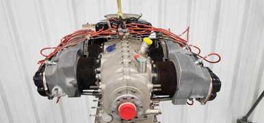Continental IO-520-L Engine, 147 Hours SMOH (Prop Struck)