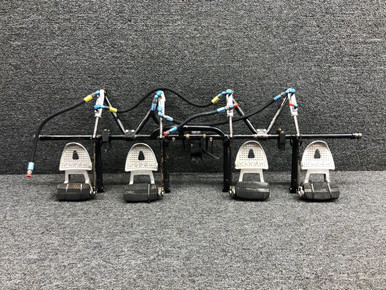 63459-018 Piper PA32RT-300 Rudder Pedal Bar Assy with Pedals, Actuators ...