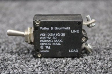 W31-X2M1G-30 Potter and Brumfield Toggle Breaker Switch (Amps: 30) (SA)