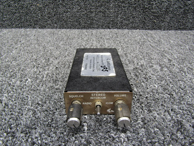 40510 SoftComm ATC-2PS Panel Mounted Intercom Brass Faceplate