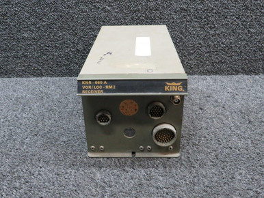 066-1027-00 King KNR66A VOR-LOC-RMI Navigation Receiver Unit For Aircraft