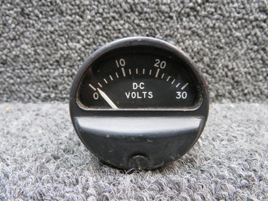 8DW84LVA213 General Electric DC Voltmeter 0-30 Voltage Indicator