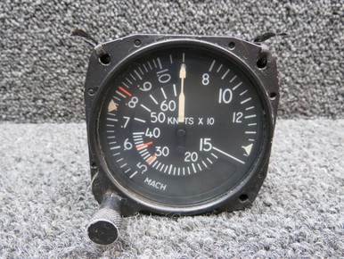 S225-8 Gates LearJet Mach Airspeed Indicator Knots 80-600