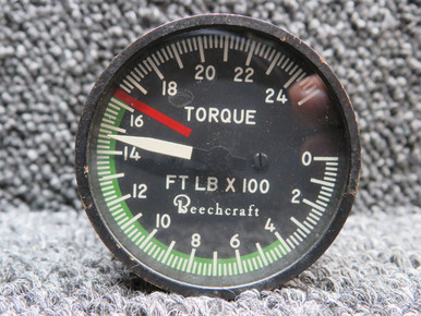100-384048-5 Beechcraft NP-105-DJ Engine Aircraft Torque Pressure Indicator