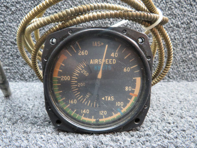 AW2823AK05 US Gauge NP-340-H Model True Airspeed Indicator Has Probe