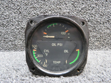 C662-19-0101 Aircraft Instruments Aircraft Tri Engine Indicator