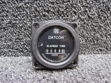 56194-00 Datcon 773UT Hours Meter Has 268.4 Hours