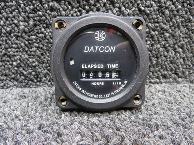 56493-00 Datcon 773UT Model Hour Meter Indicator Has 306.9 Hours