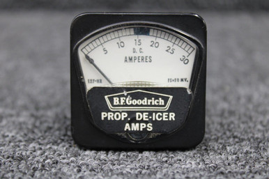 321-F Triplett BF Goodrich Propeller De-Ice Ammeter (Amps: 0-30) For Sale