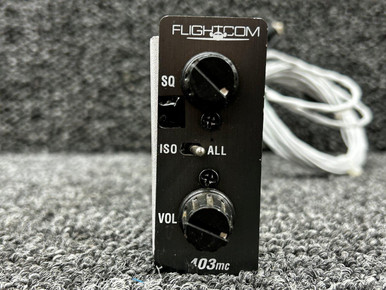 101-0263-10 Flightcom 403MC Panel Mounted Intercom For Sale
