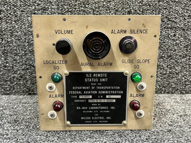 FA-9737 Wilcox Electric Inc ILS Remote Status Unit | BAS Airplane Parts