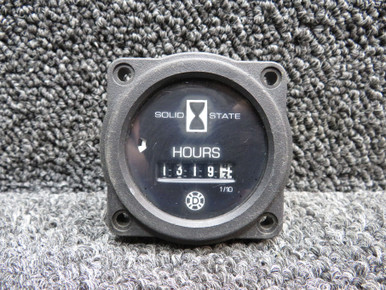 873 Solid State D 1319.3 Houred Aircraft Hours Meter Indicator