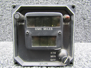 622-1234-013 Collins 339F-12 Black DME Flight Indicator