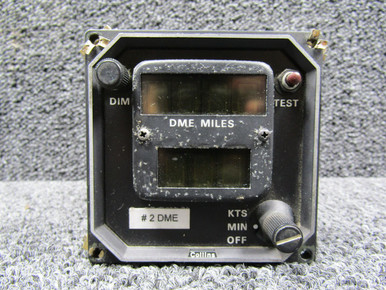 622-1234-013 Collins 339F-12 Flight DME Indicator Collins Indicator Has ...