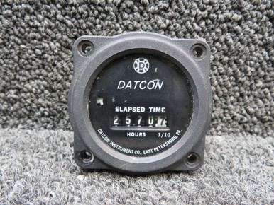773 Datcon Avionics Hour Meter Indicator Has 2570.7 Hours