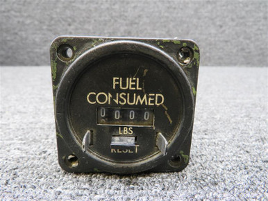 3265001-0101 Bendix Aircraft Equipment Consumed Fuel Totalizer Indicator