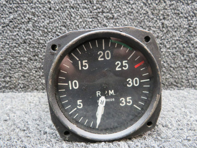 8DJ19ABE General Electrics Dual Faced Tachometer Indicator Unit