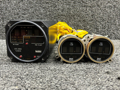 204919-2, 204921 Hoskins Fuel Totalizer Indicator and Dual Fuel Flow ...