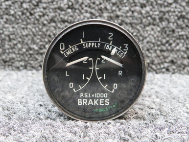 S214-1-49k Tri Pressure Aircraft Brake Indicator Assembly For Sale