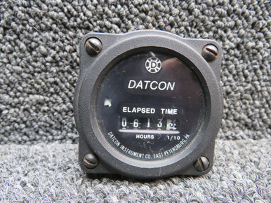 773 Datcon Elapsed Time Hours Indicator (Hours: 613.3) For Sale
