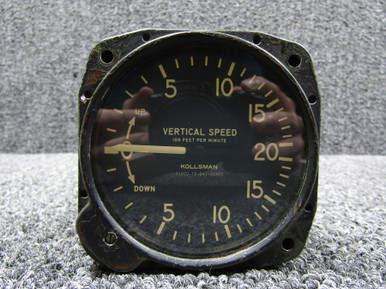 716CU-10-041-22562 Kollsman Vertical Speed Indicator Discolored Face