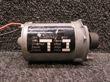D160-00-1 Beechcraft F33C 14 Volt CAP Flap Motor Assembly With 5 Amps