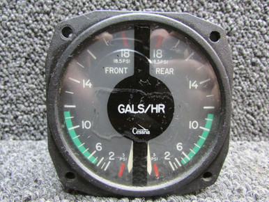 Cessna Dual Fuel Indicator Gauge