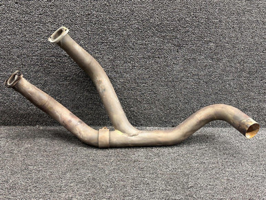 23500-014 Lycoming IO-720-A LH Exhaust Stack Rear Assembly with Probe Holes