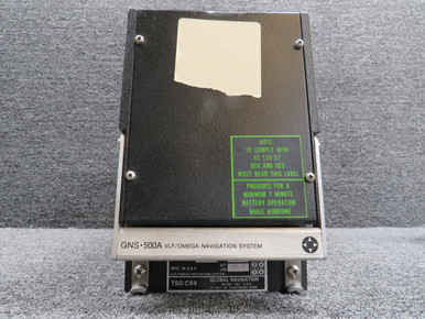 10600-2-211 Global Navigation GNS500A Aircraft VHF-Omega Navigation ...