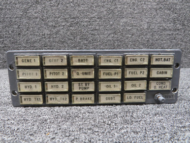 652TS01Y01 ECE Aircraft Indicator Panel Assembly